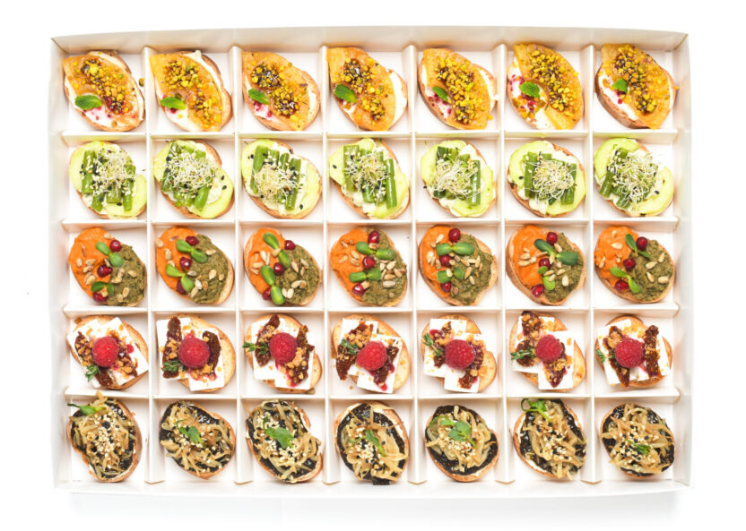 Vegan | Gluten Free Tapas Box 🌱 with delivery in Warsaw - Catering ...